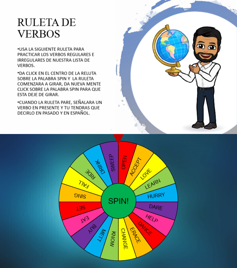 Ruleta de Verbos | PDF