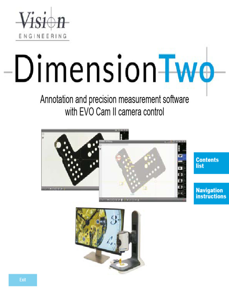 DimensionTwo User Guide LIT5447EN 02 | PDF | Usb | Camera
