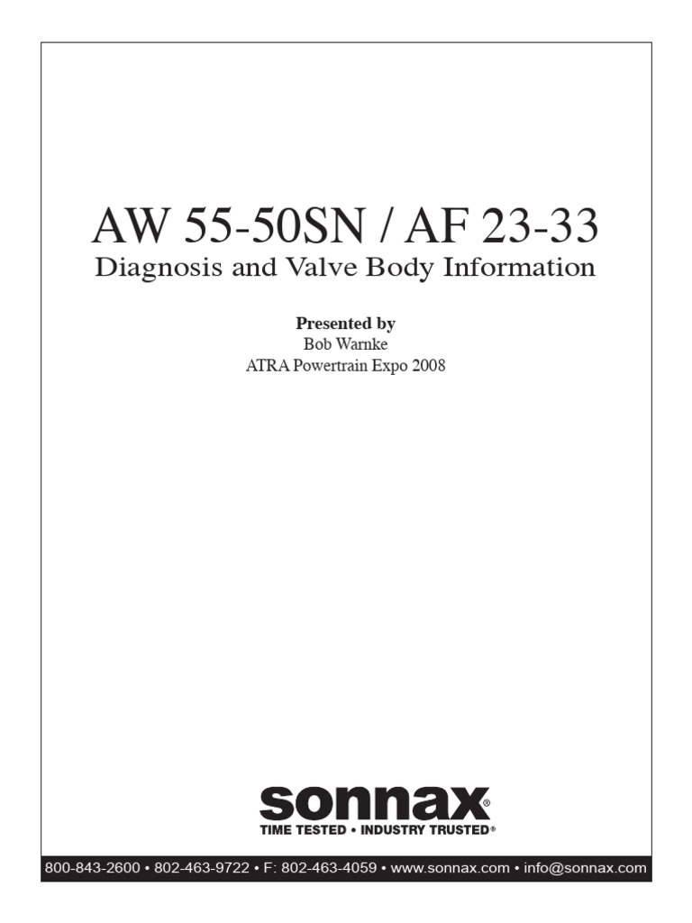 55 50 SN Diagnosis Valve Body | Download Free PDF | Valve | Pump