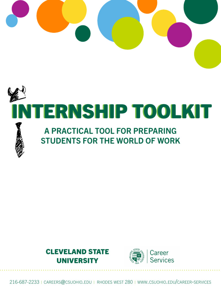 Internship Toolkit Final - 2 | PDF | Internship | Job Hunting