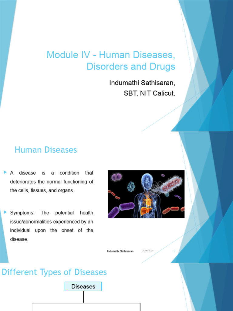 Overview of Human Diseases and Drugs | PDF | Infection | Malaria