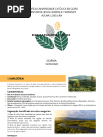 Capa Trabalho Ciencias Bioma Brasileiro | PDF