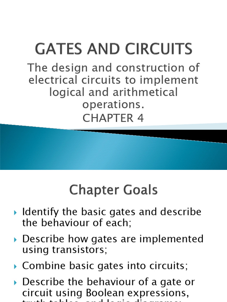 Gates Circuits 2015 | PDF | Logic Gate | Electrical Circuits