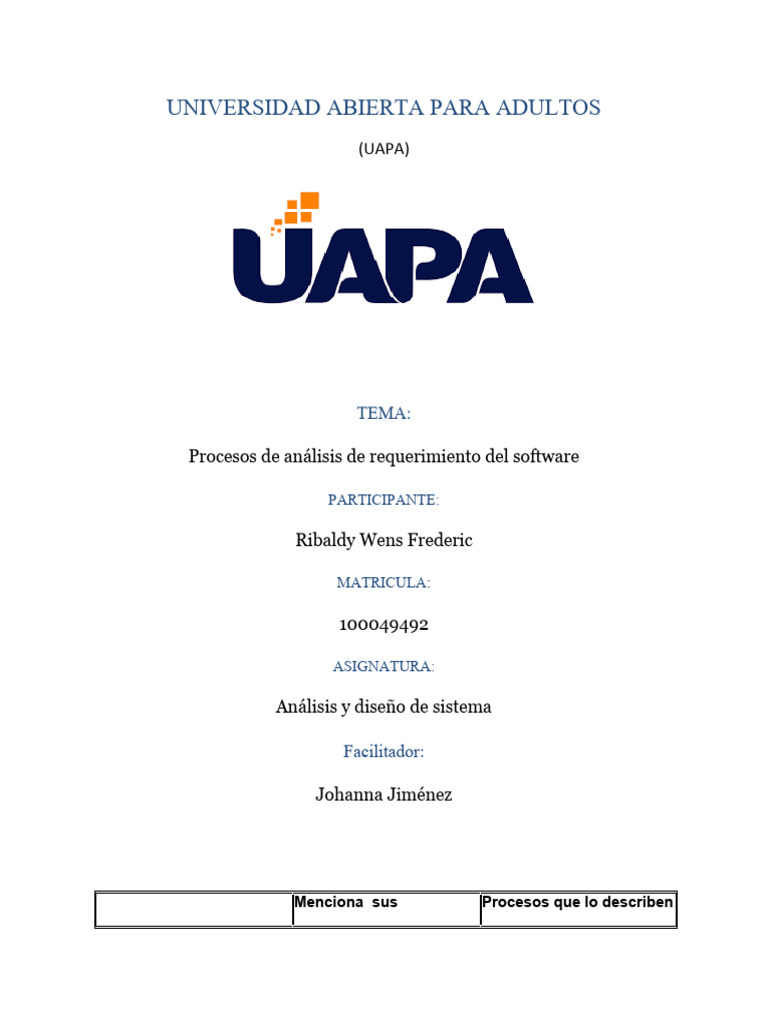 Tarea III Analisis y Diseno Sistema | Descargar gratis PDF | Lenguaje ... Tarea III Analisis y Diseno Sistema | Descargar gratis PDF | Lenguaje ...