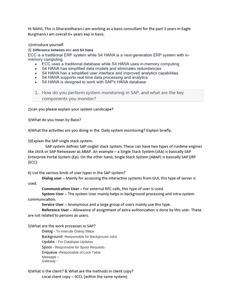 Interview | Download Free PDF | System Software | Systems Engineering