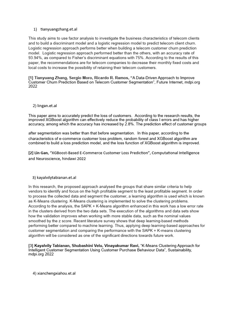 Lit Review Pdf Support Vector Machine Cluster Analysis