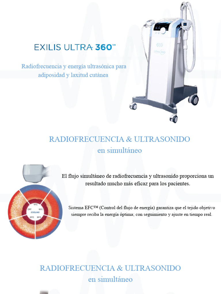 EXILIS | PDF | Ultrasonido | Frecuencia de radio