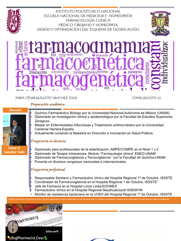 Farma 1 | PDF | Medicamentos con receta | Biodisponibilidad