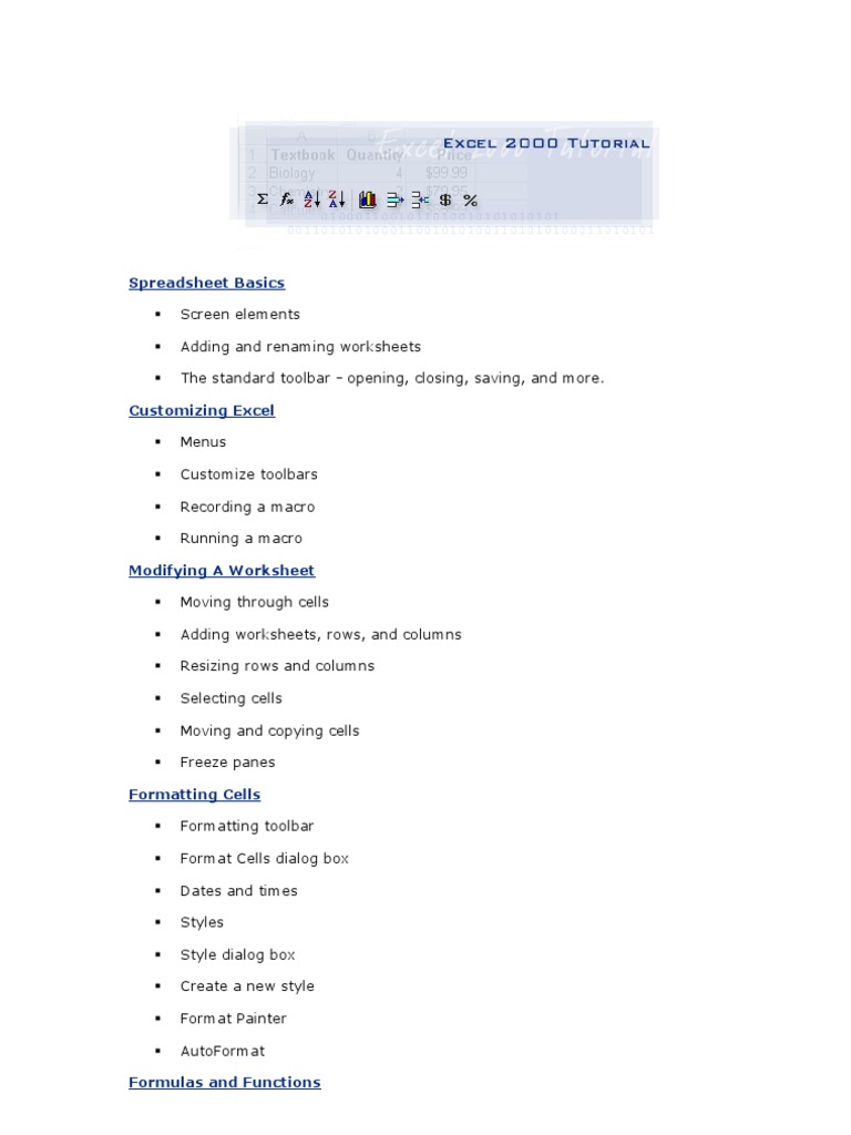 Excel 2002 | PDF | Microsoft Excel | Spreadsheet