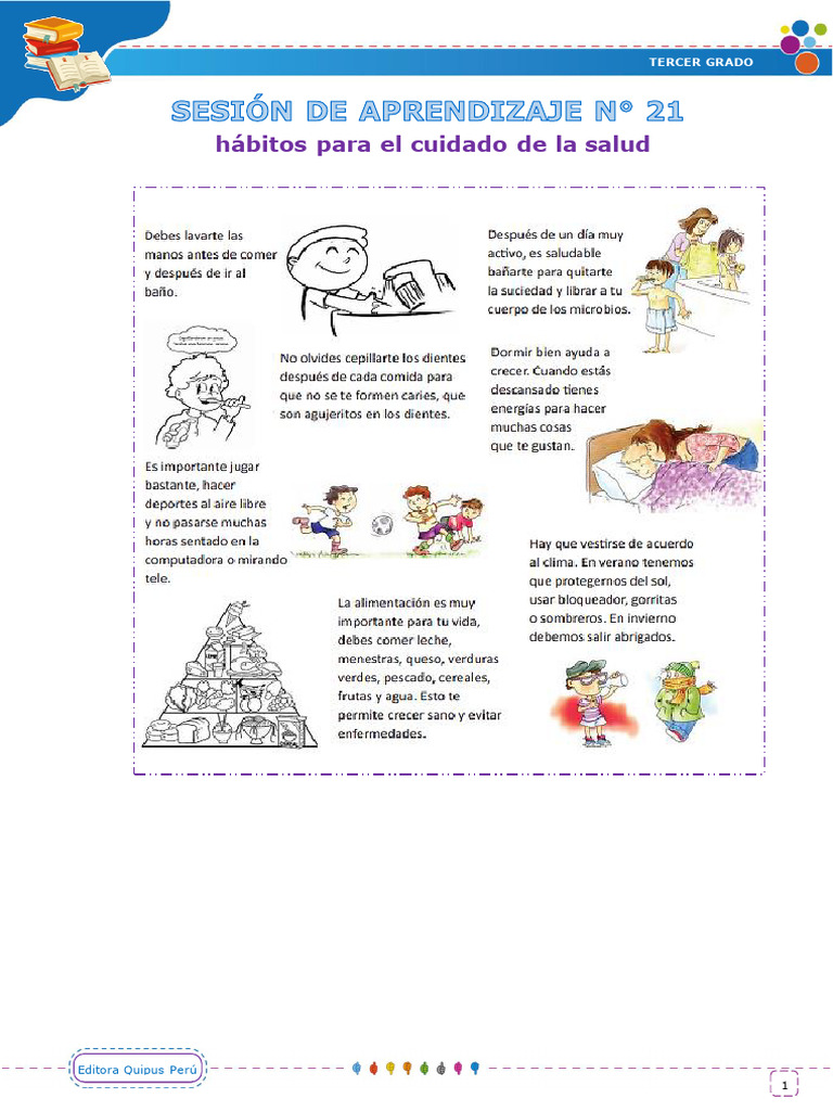 3ER Anexo de Sesiones de Aprendizaje - Semana 3 - UD II - Editora Quipus Perú | PDF | Viruela ...