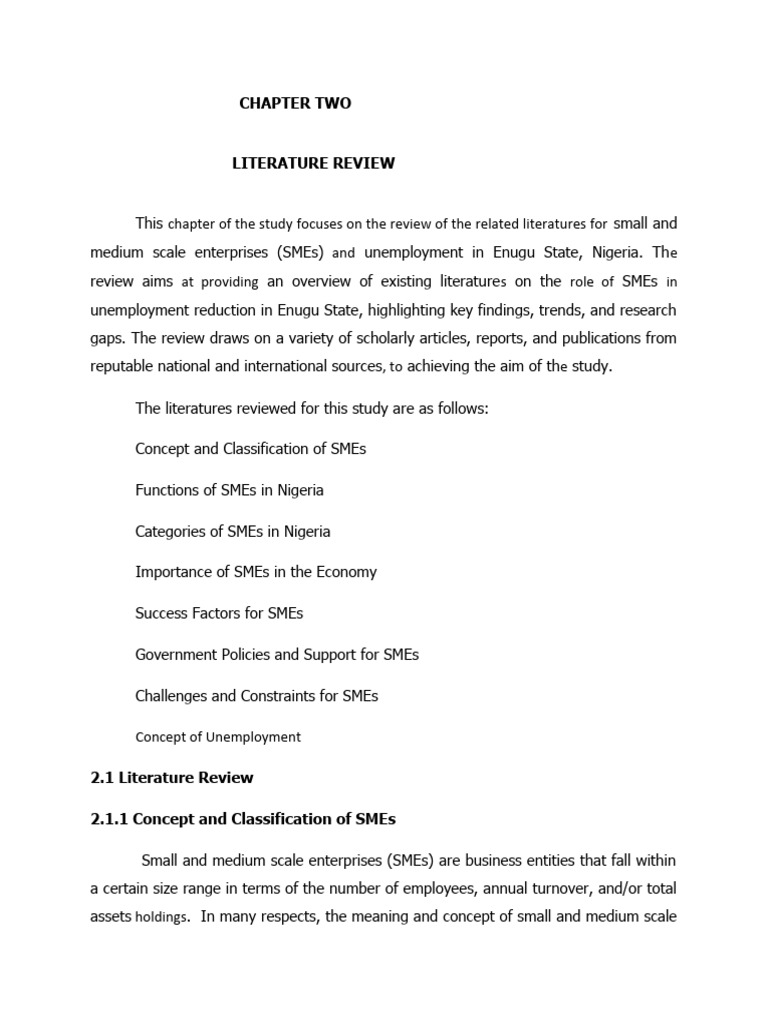 CHAPTER TWO-WPS Office | Download Free PDF | Small And Medium Sized Enterprises | Entrepreneurship