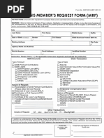 20230315-GSIS Members Request Form Fillable | PDF | Payments | Cheque