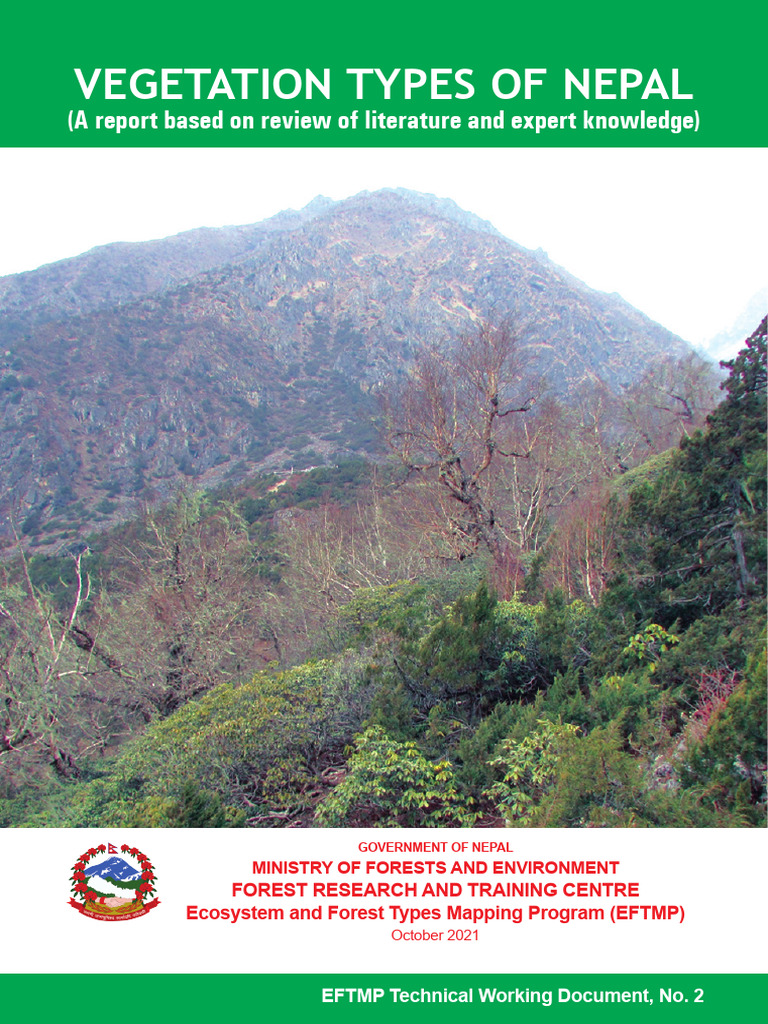 Vegetation Types of Nepal Book Web | PDF | Vegetation | Ecology