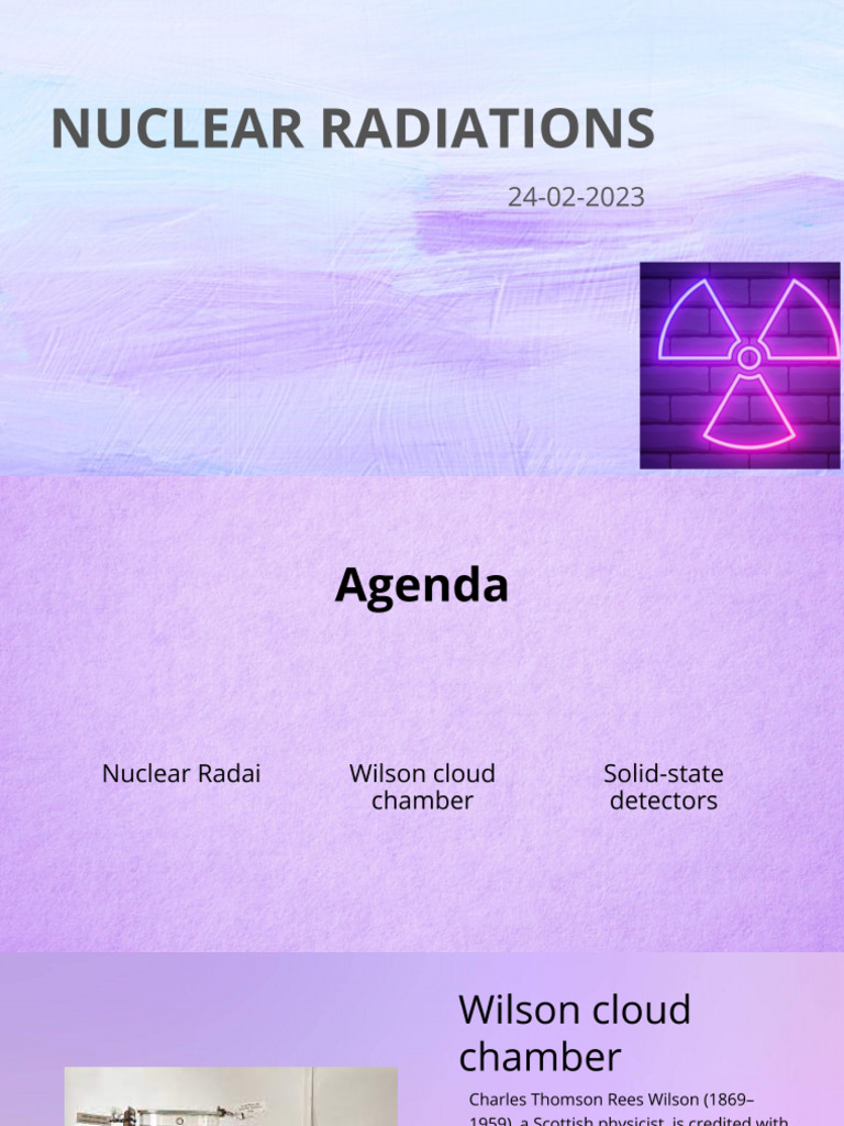 Nuclear Radiations | PDF
