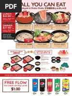 Hachi Grill Ampera Menu | PDF | Menu | Foods
