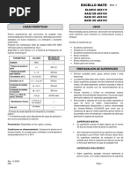 HojaTecnica-Excello Látex Weather Perfect | PDF | Pintar | Agua