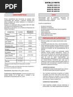 HojaTecnica-Excello Látex Weather Perfect | PDF | Pintar | Agua