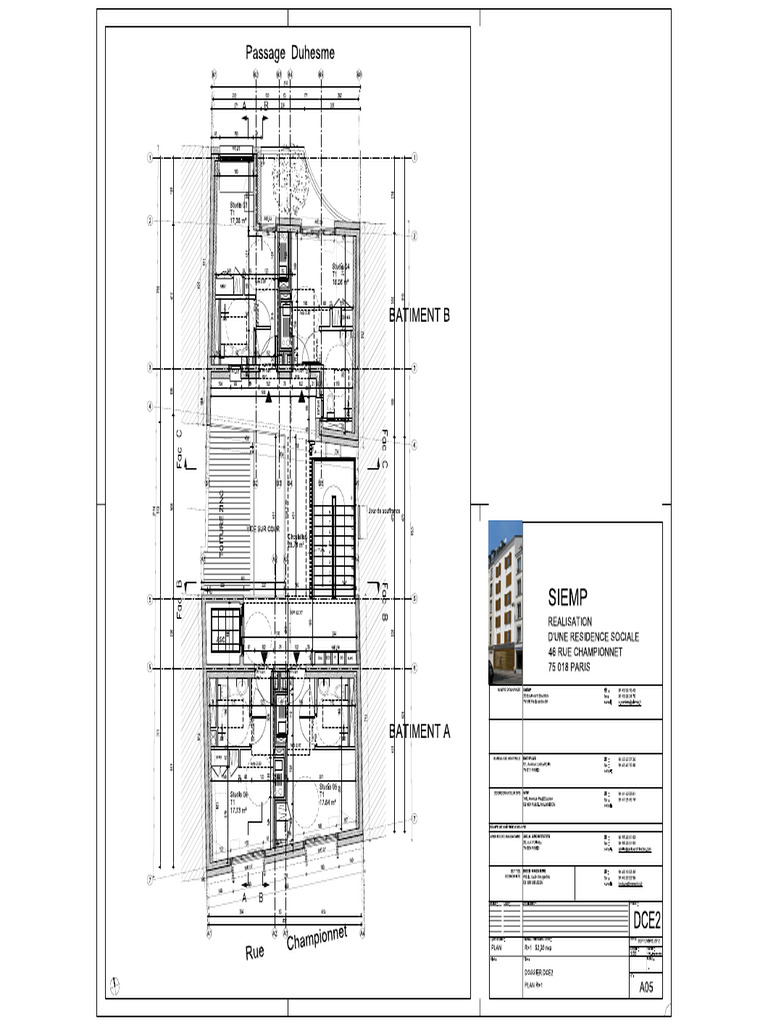 A05 - Plan R+1 | PDF