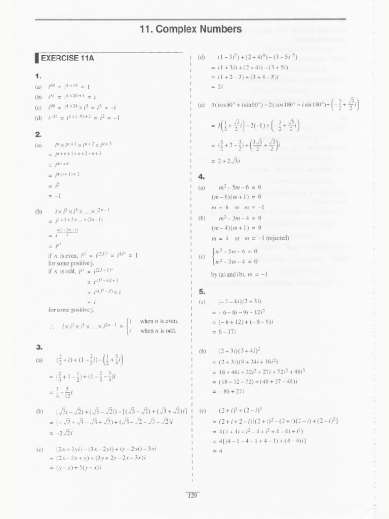 Algebra Ch11 | PDF