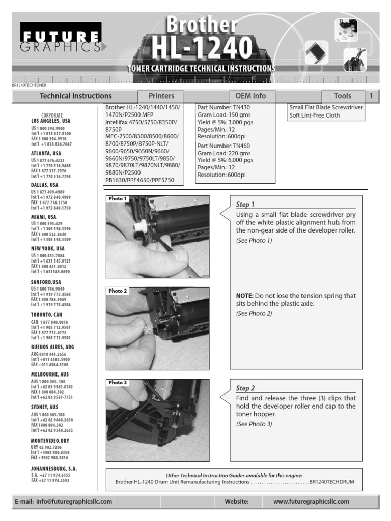 Brother 1240 Toner | PDF | Printer (Computing) | Office Work