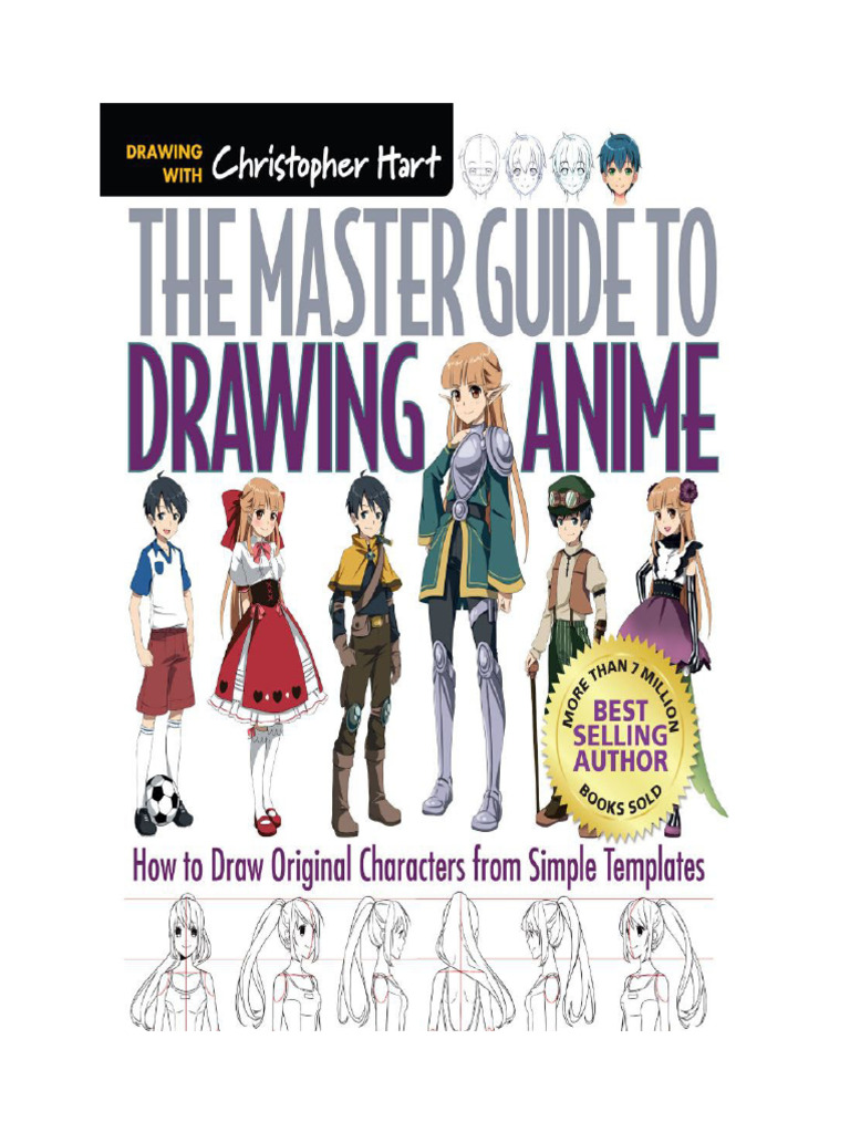 The Master Guide To Drawing Anime How To Draw Original Characters (001 ...