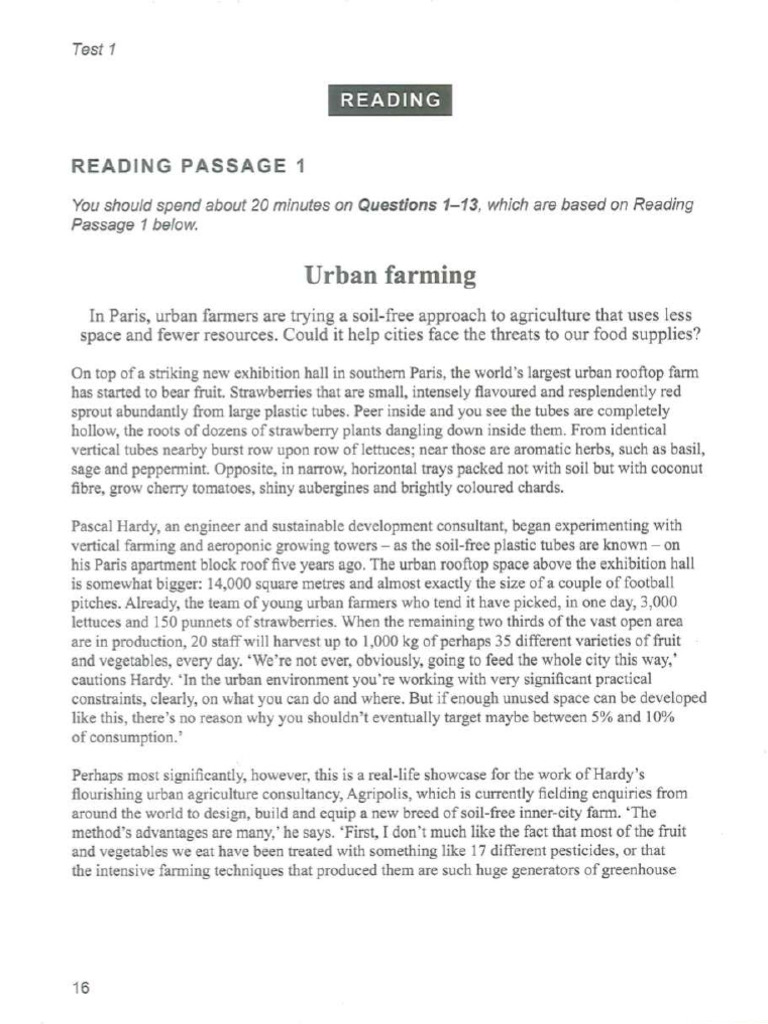 IELTS Reading Practice #16 | PDF