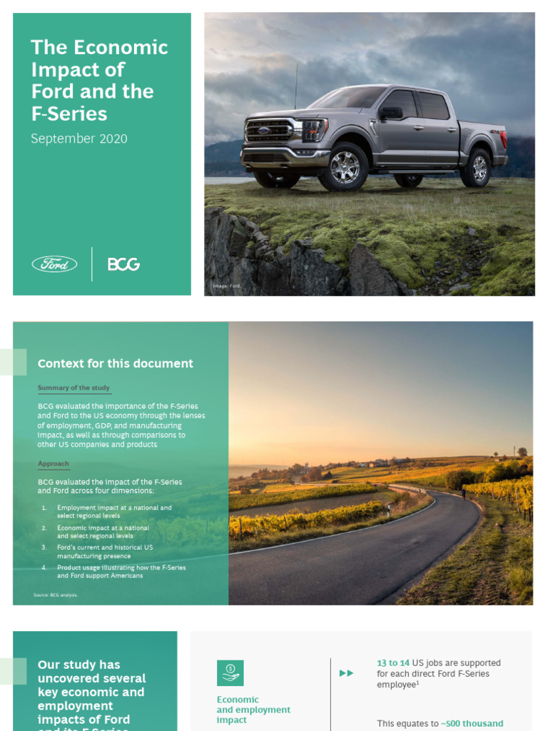 Boston Consulting Group Report | PDF | Ford Motor Company | Ford F Series