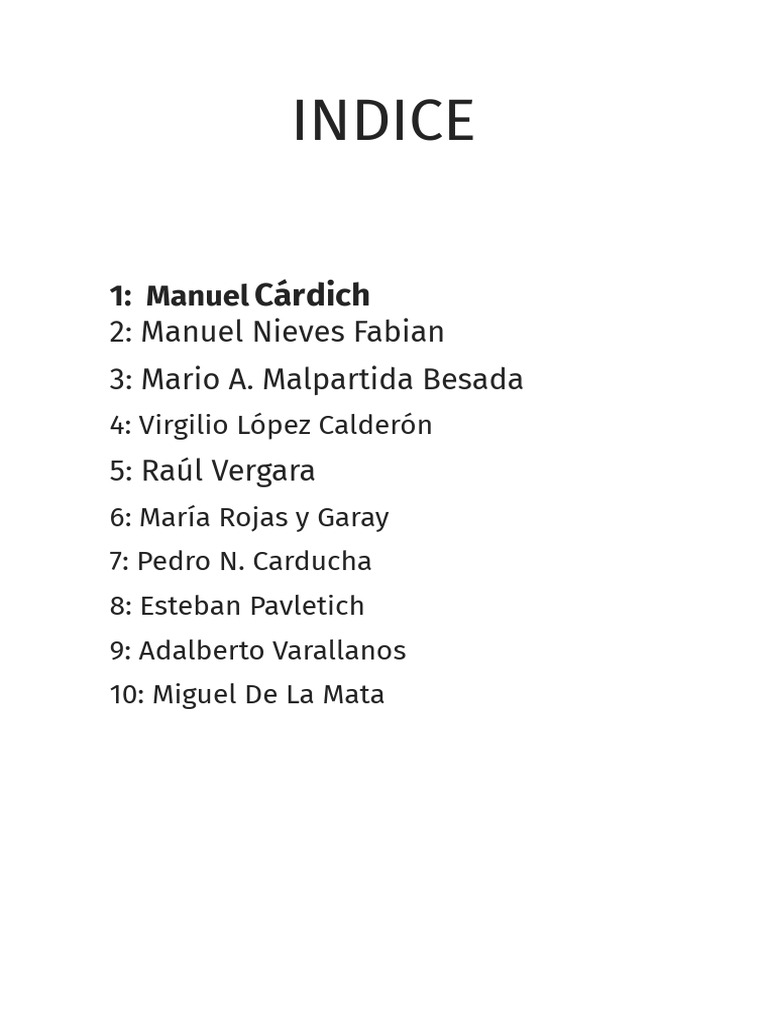 Biografías de Escritores Huanuqueños | PDF | Clásicos