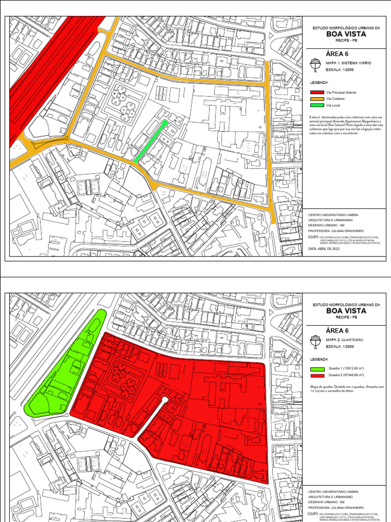 Mapas | PDF | Rua | Infraestrutura rodoviária
