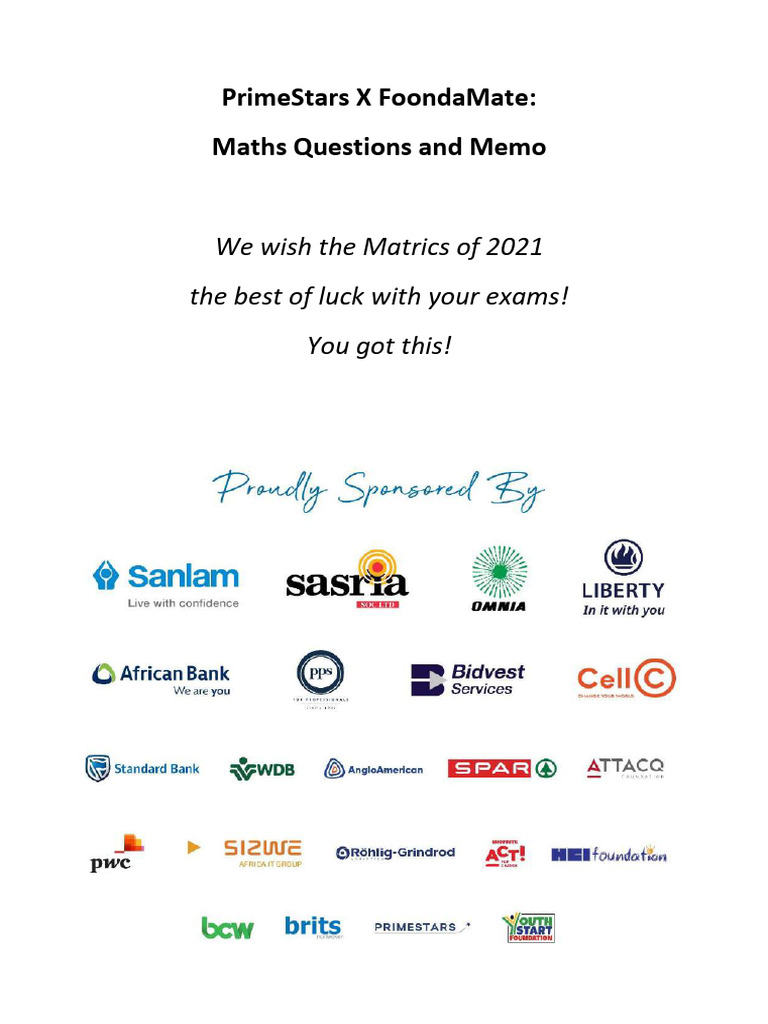 Primestars Maths Booklet - A Maths Book With Questions, Answers and ...