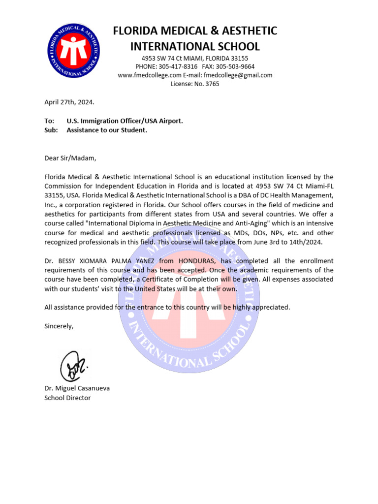 PALMA Airport Letter | PDF