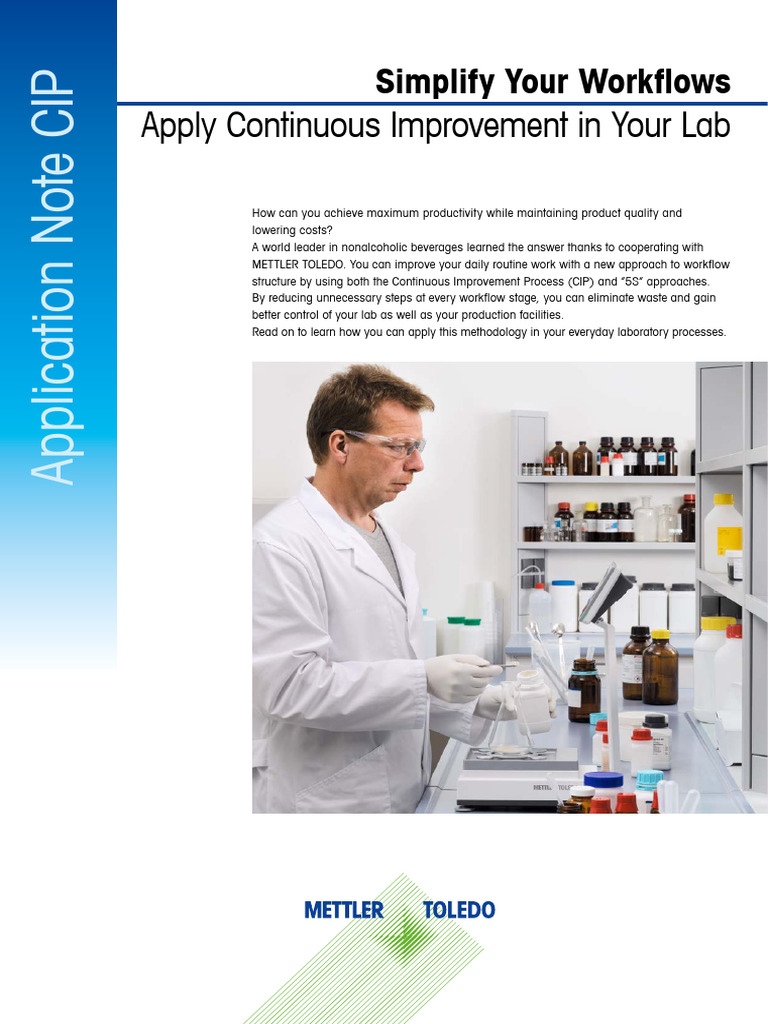 An CIP and 5S in The Lab en | PDF | Laboratories | Workflow