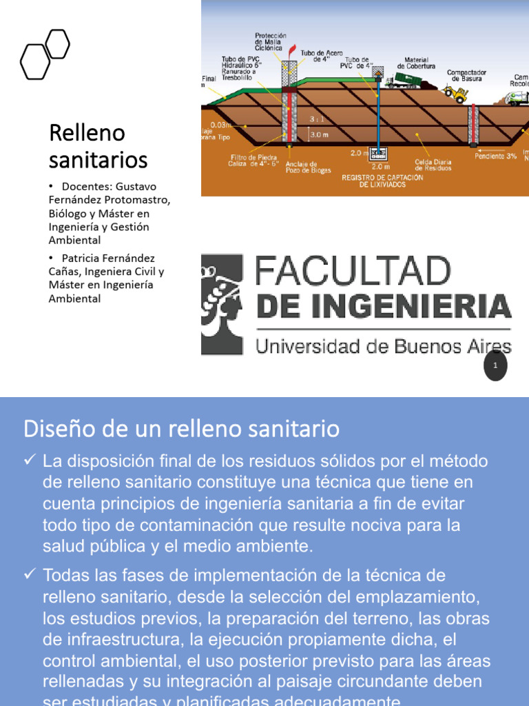 3.1 Rellenos Sanitario y Seguridad | PDF | Vertedero | Residuos