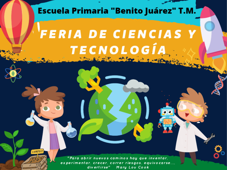 Cartel. Feria de Ciencias | PDF