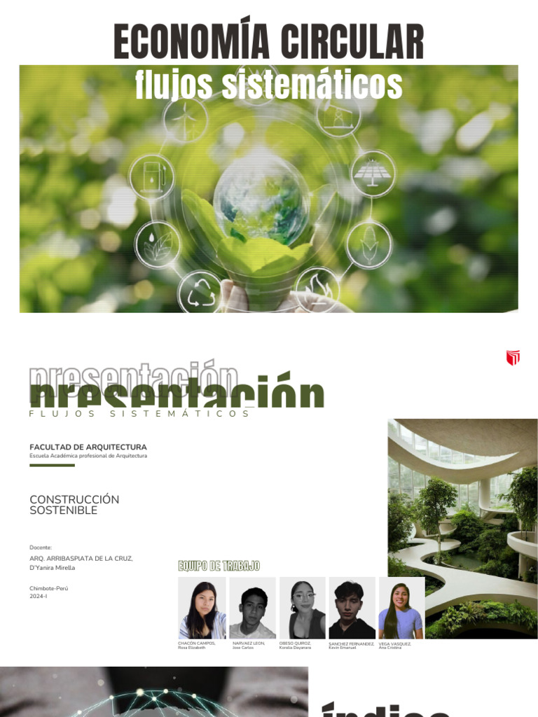 G2-Flujos Sistemáticos - Economía Circular | PDF | Reciclaje | Residuos