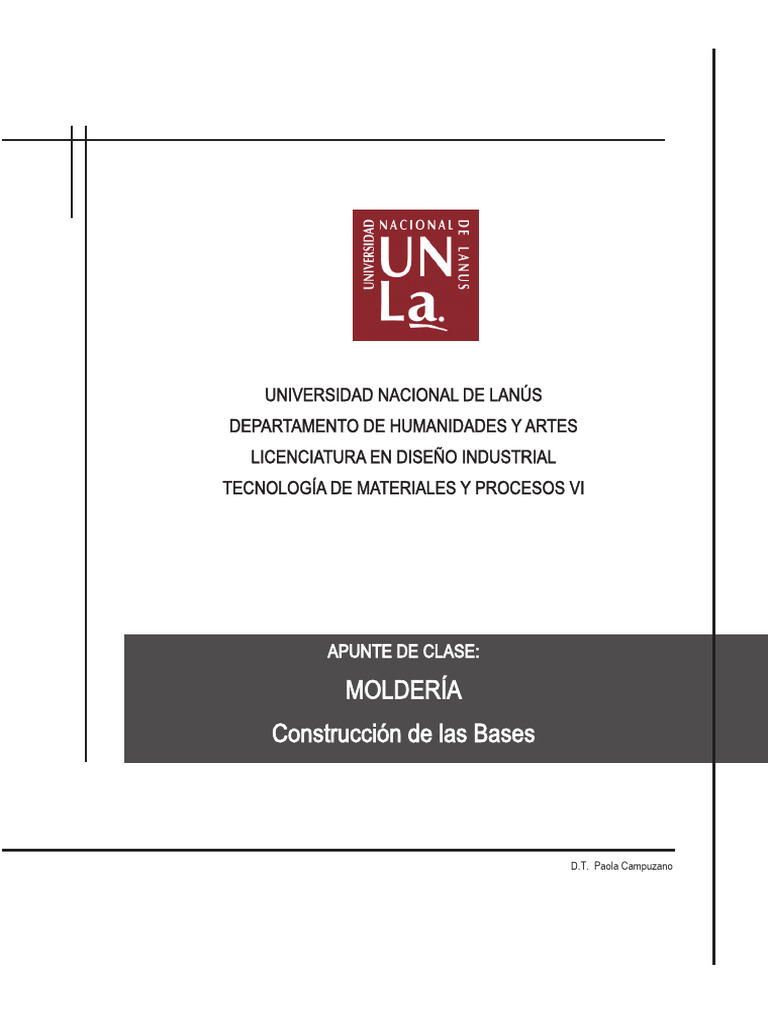 Apunte MOLDERÍA Bases-2020 | PDF | Ropa | Softlines (venta minorista)