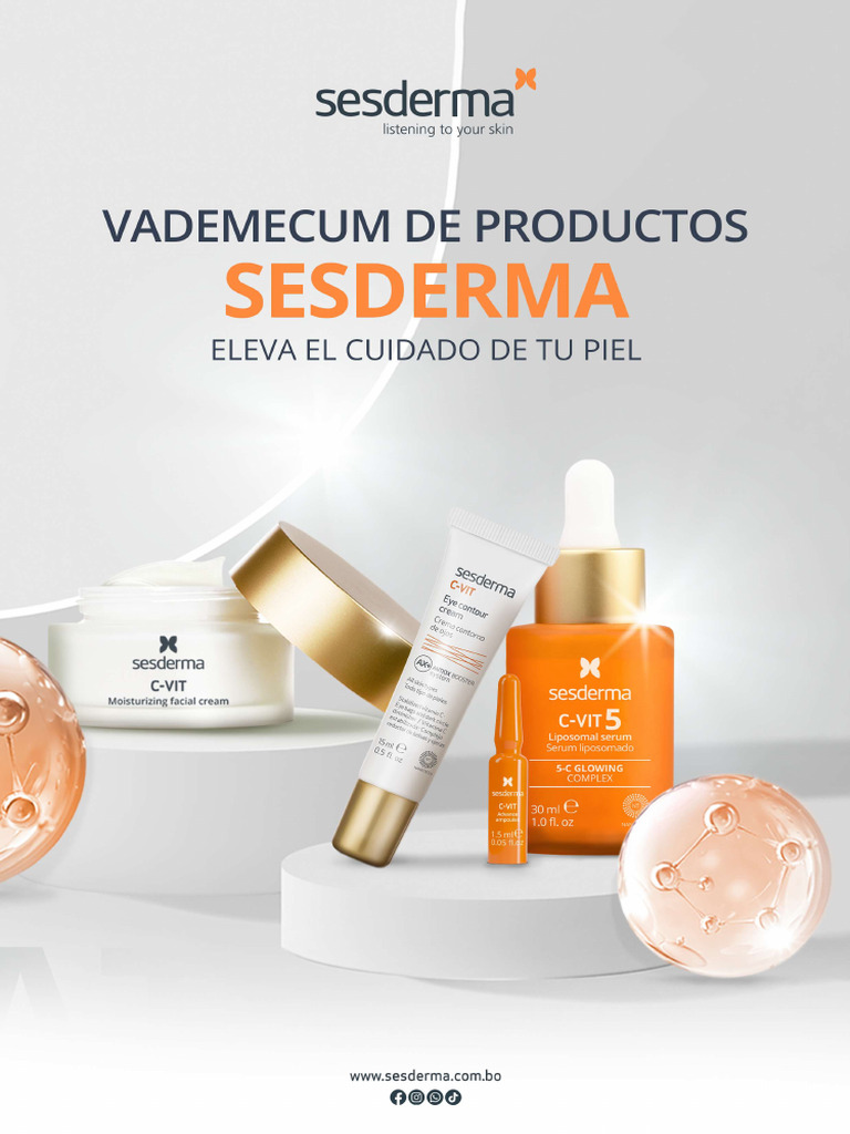 Vademecum de Productos Sesderma - 2024 | PDF