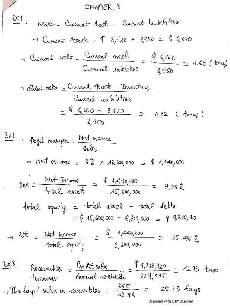 Key Answer Chapter 3 | PDF