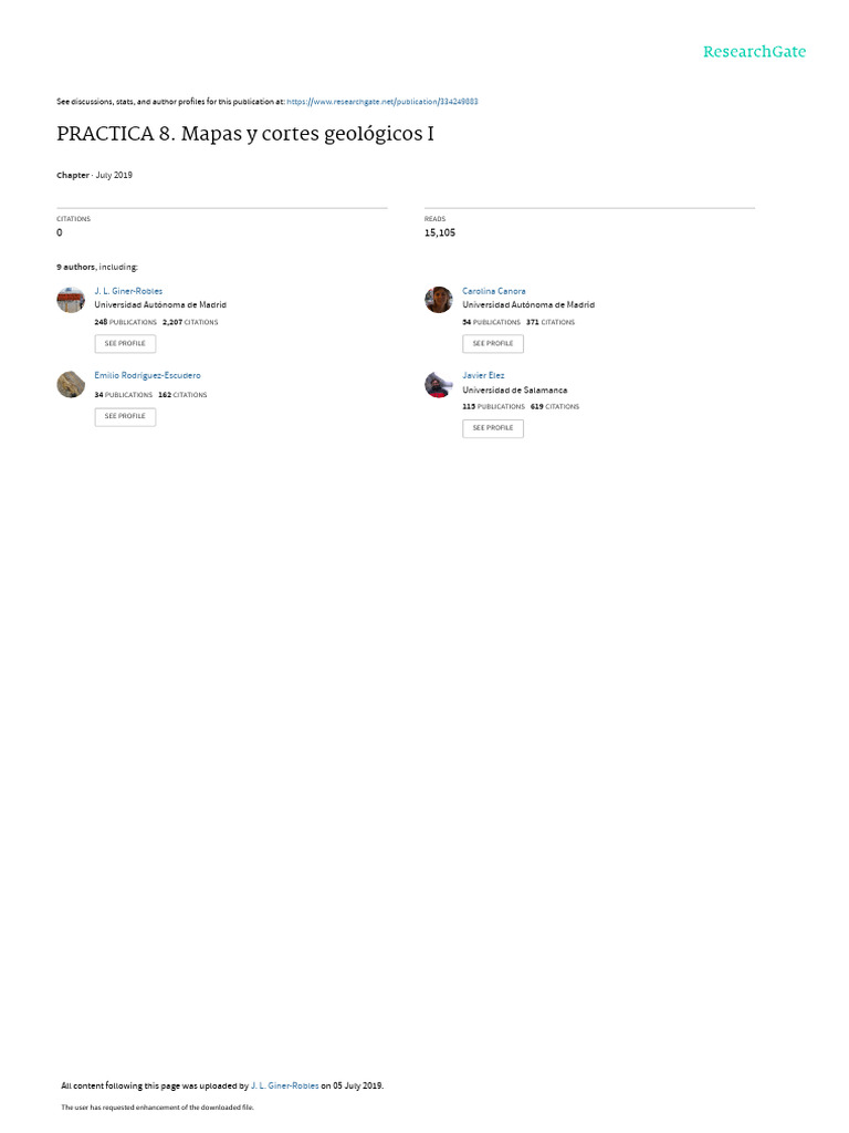 PRACTICA8 | PDF | Geología | Ciencias de la Tierra