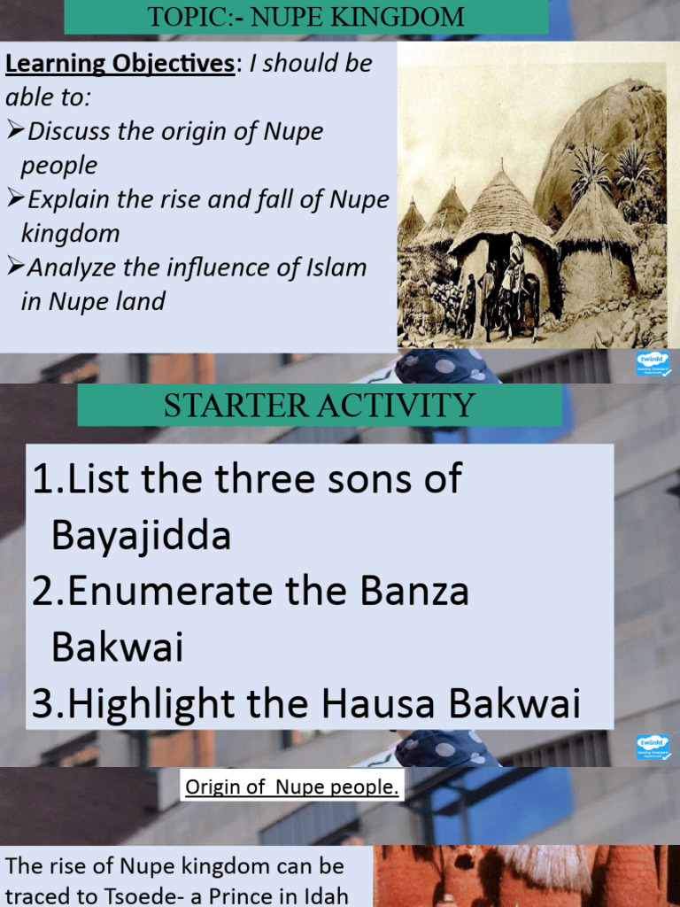 Nupe Kingdom JSS1 | PDF | Africa