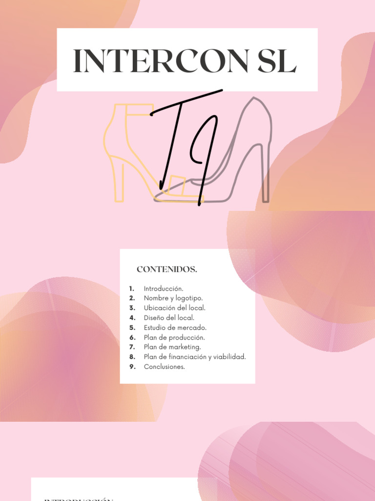 Presentación Intercon SL | PDF | Marketing | Mercado (economía)