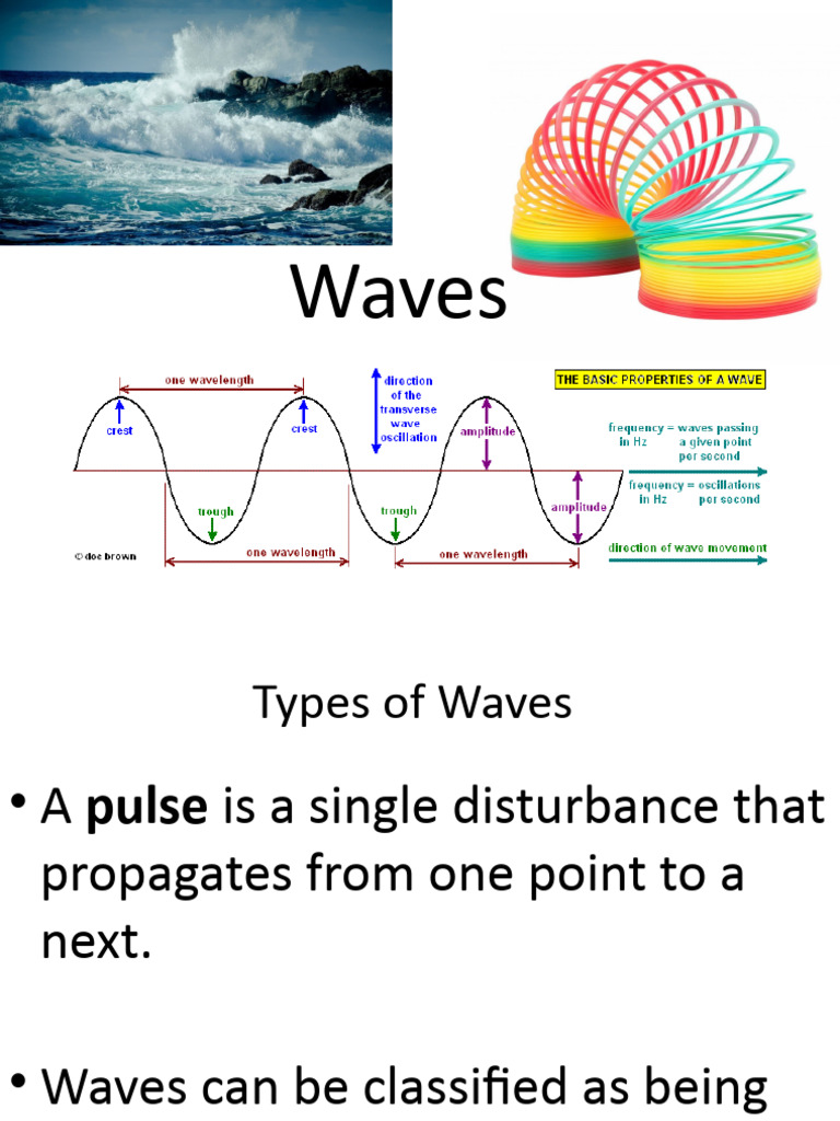 Waves, Sound and Light - Water Waves | PDF | Waves | Electromagnetic ...
