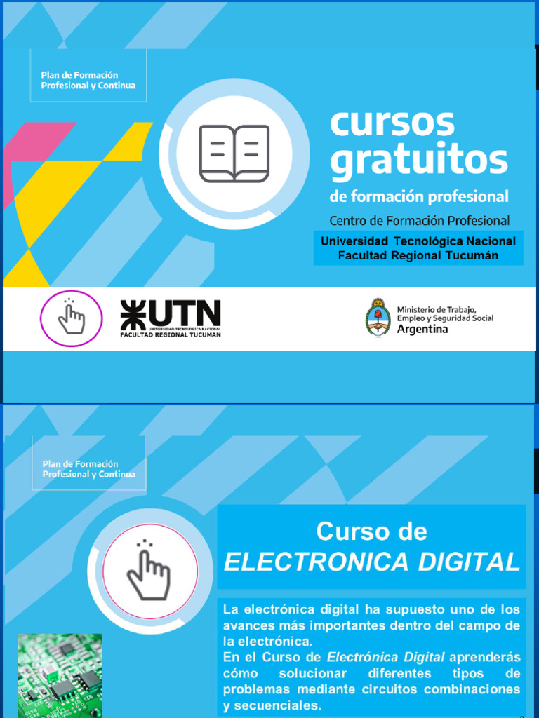 Curso de Electronica Digital - Clase 1 (2022 2C) | PDF | Electrónica ...
