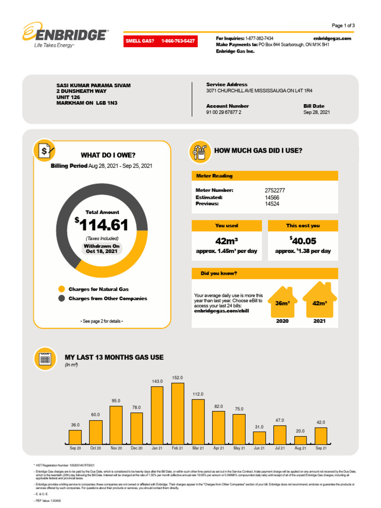 Sep Enbridge Analysis | Download Free PDF | Government Finances | Taxes