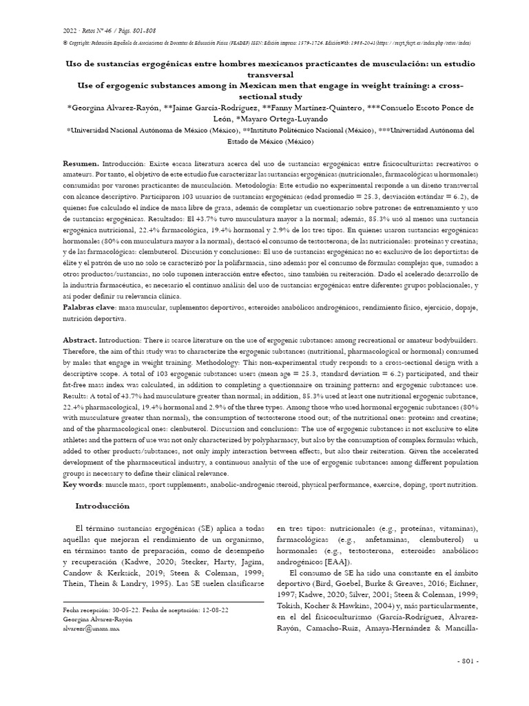 Georgina Alvarez-Rayón, Jaime García-Rodríguez, Fanny Martínez-Quintero ...