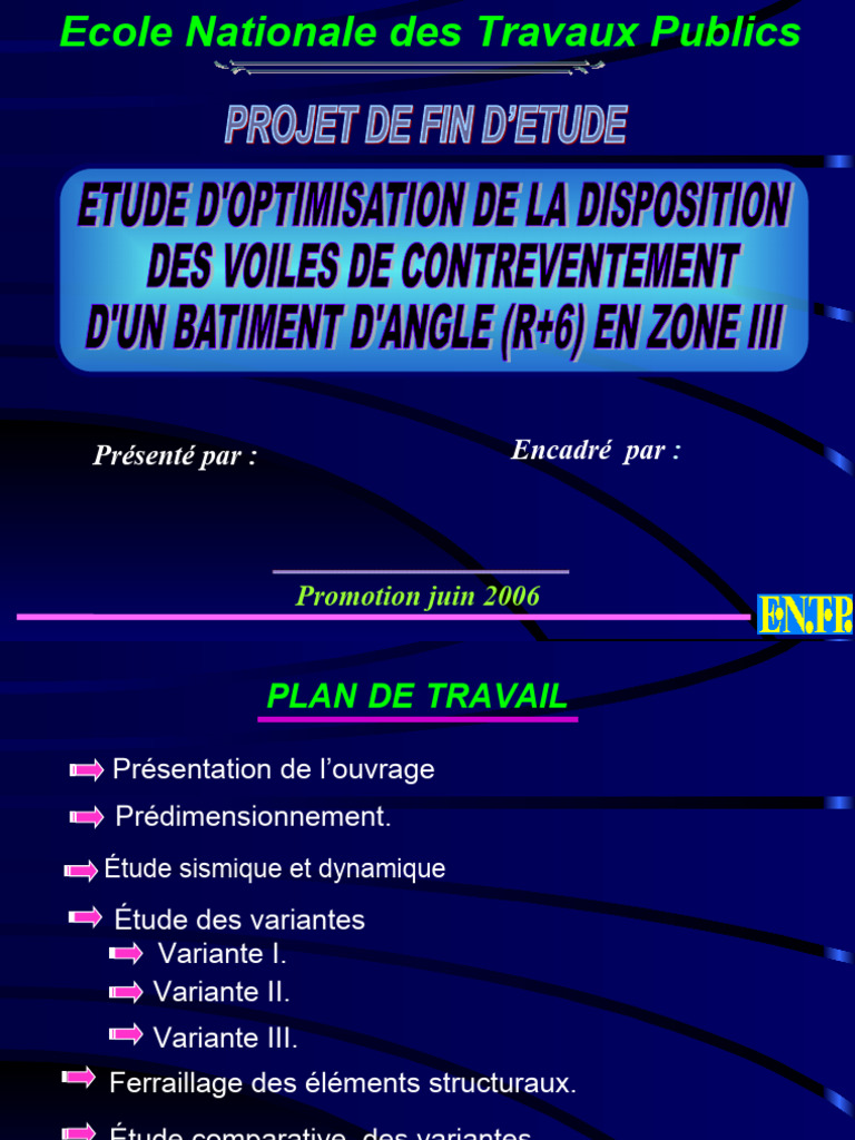 Batiment | PDF | Béton armé | Architecture