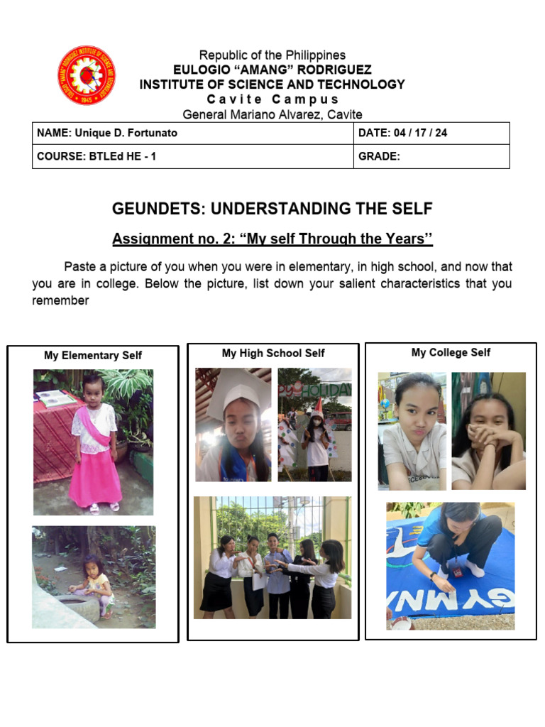 Geundets Assignment 2 | PDF | Psychology | Behavioural Sciences