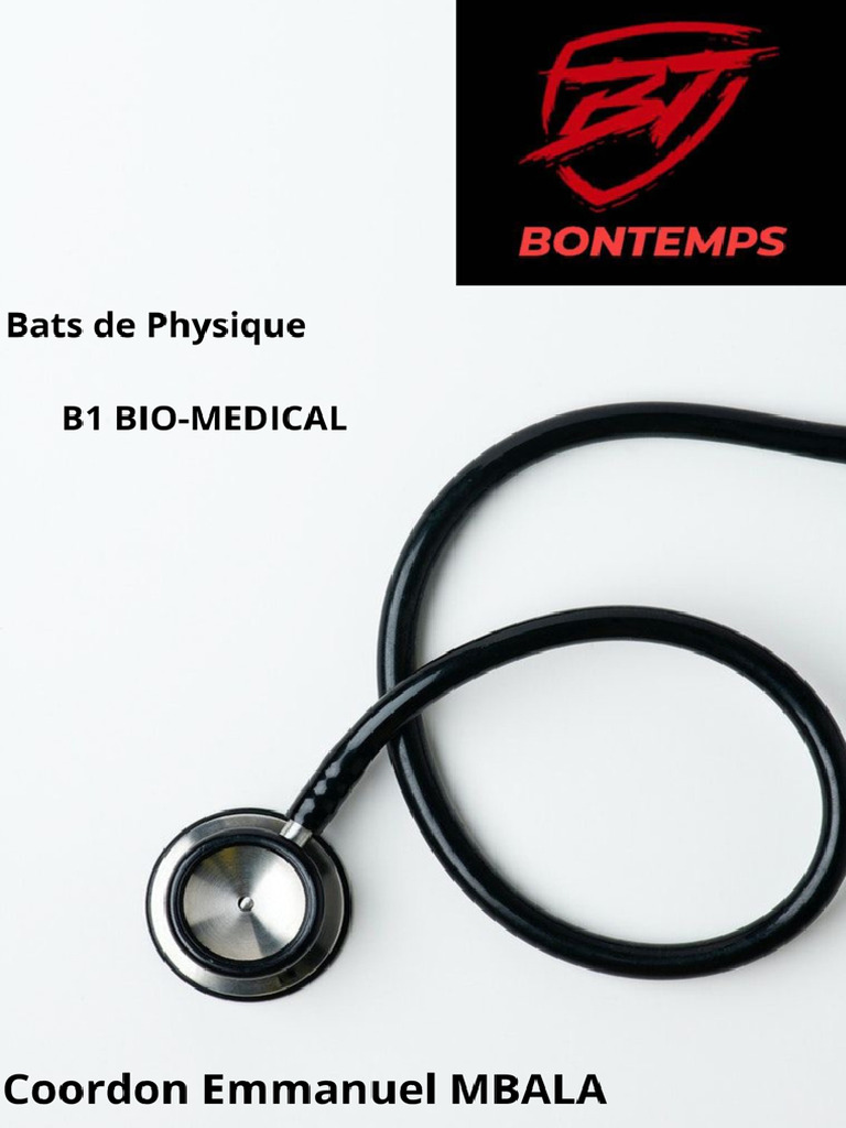 Bats de Physique, Coord Emmanuel Mbala, Bontemps | PDF
