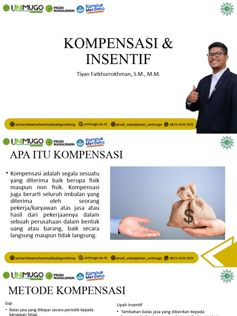 Kompensasi Dan Insentif 1-2 | PDF | Bisnis