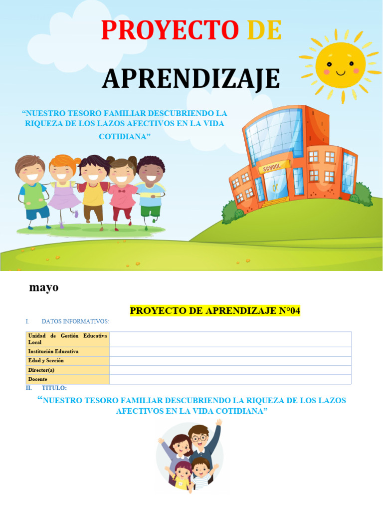 Valorando la Familia en el Aula | PDF | Evaluación | Aprendizaje